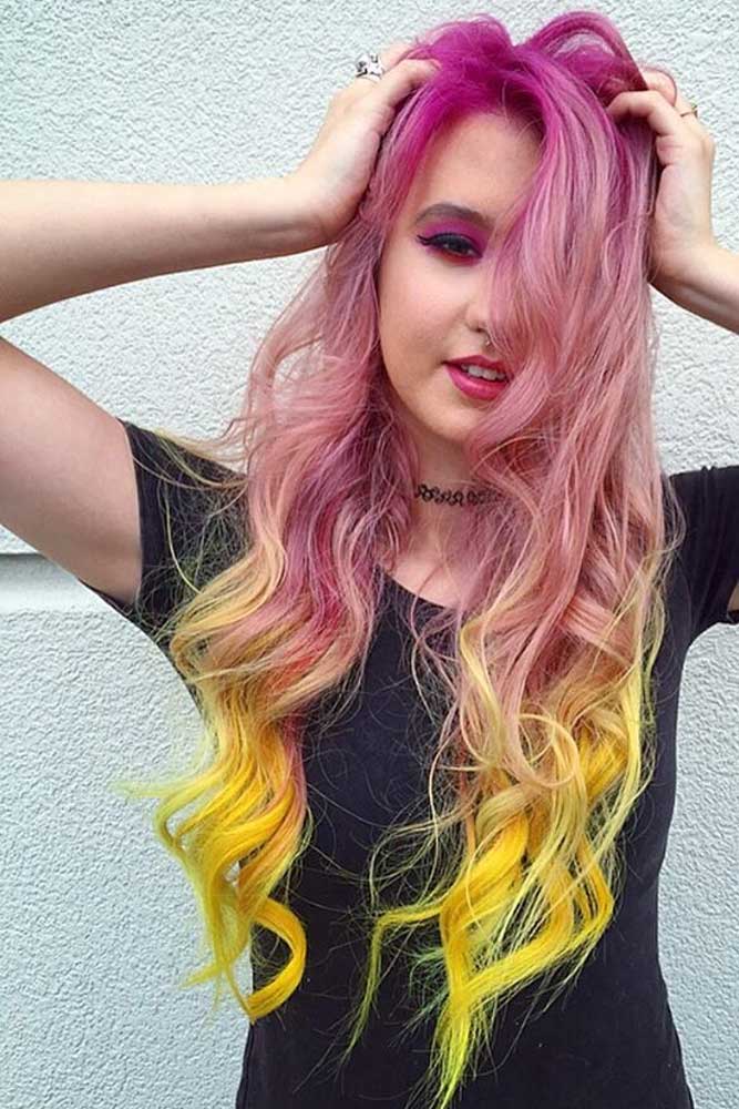 33 Colorful Ombre Hair Ideas to Inspire You This Summer