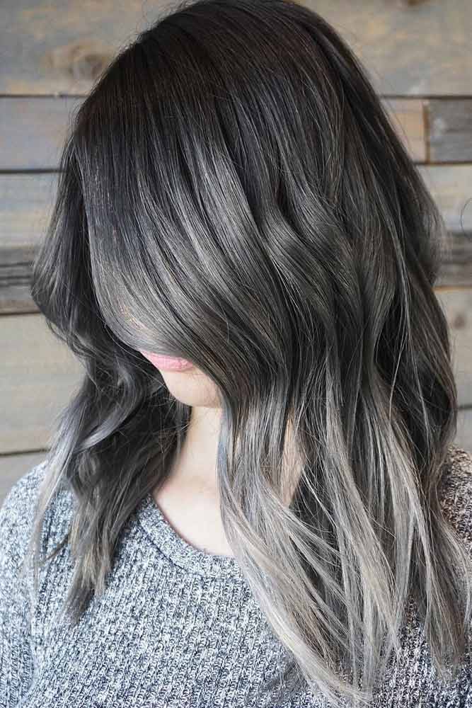 33 Stunning Silver Ombre Hair Ideas You'll Ever See