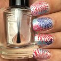 30 Fun Easy Nail Designs To Celebrate Labor Day