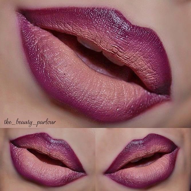 Ombre Lips: 42 Stunning Lip Styles To Try Right Now