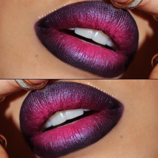Ombre Lips: 42 Stunning Lip Styles To Try Right Now