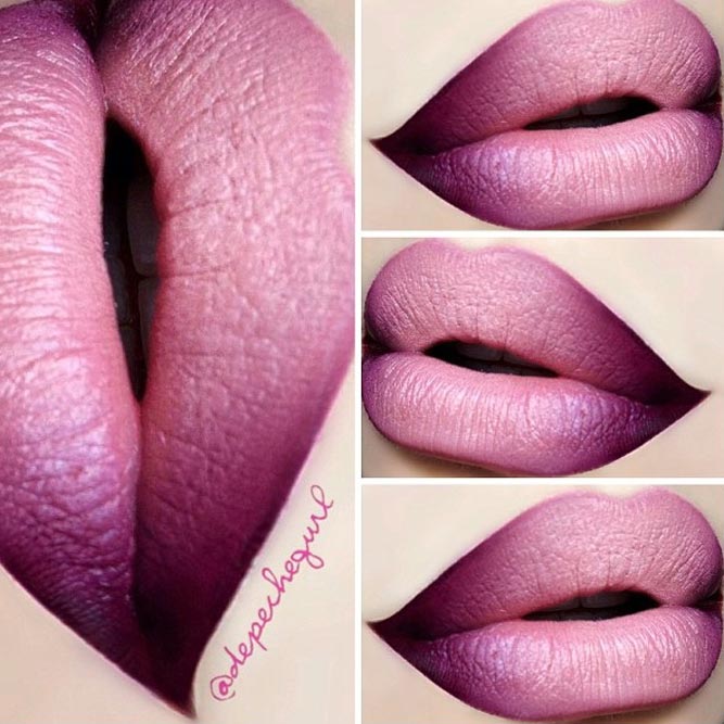 Ombre Lips: 42 Stunning Lip Styles To Try Right Now