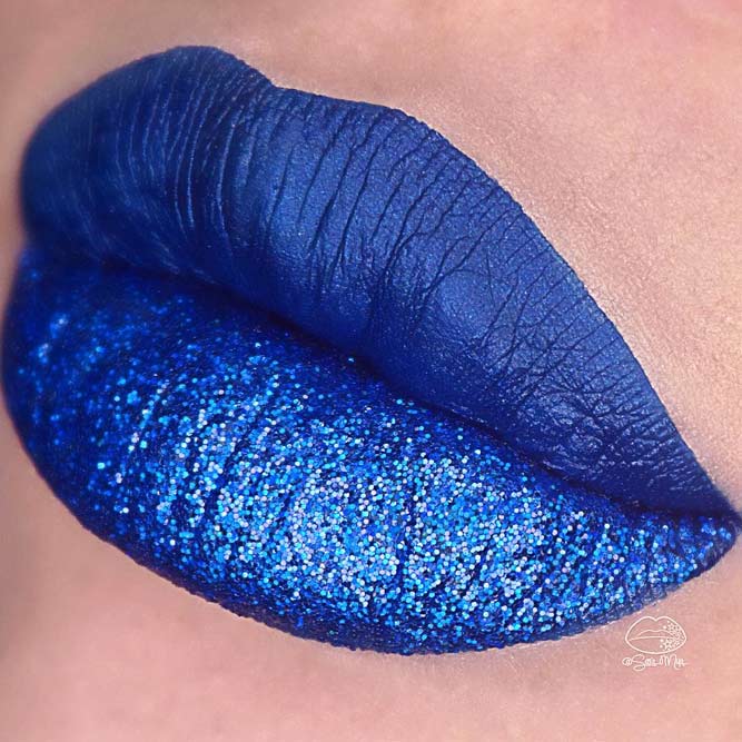 42 Blue Lipstick Shades We're Falling For This Season