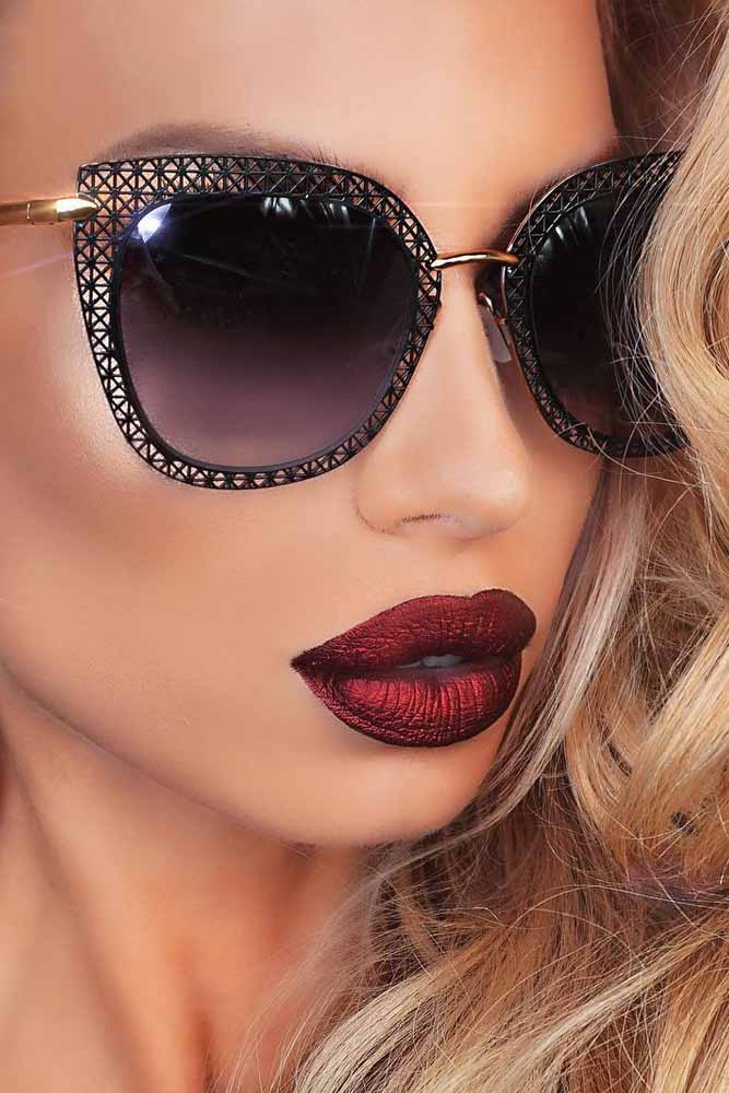 36 Variations Of Burgundy Lipstick Matte for All Skin Tones