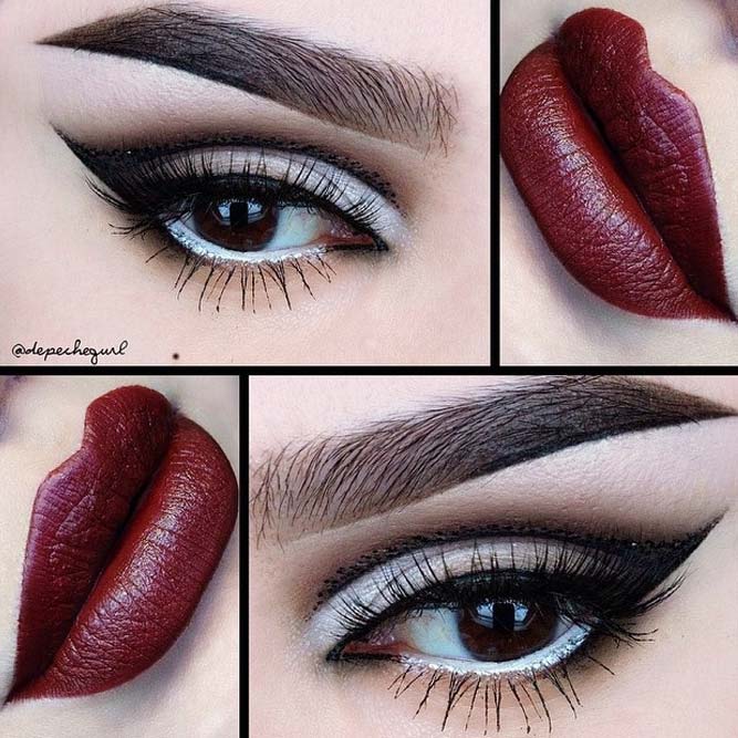 36 Variations Of Burgundy Lipstick Matte for All Skin Tones