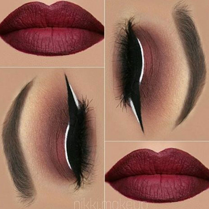 36 Variations Of Burgundy Lipstick Matte for All Skin Tones