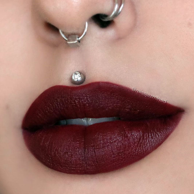 36 Variations Of Burgundy Lipstick Matte for All Skin Tones
