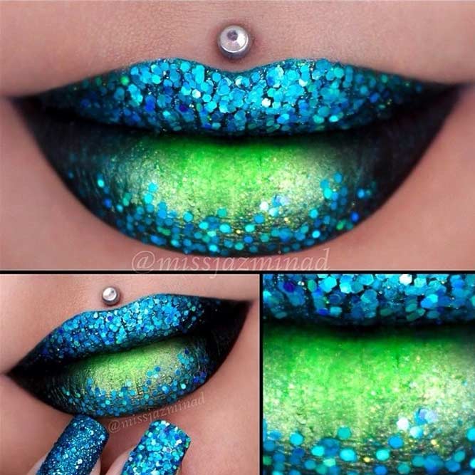 42 Magical Shades of Green Lipstick