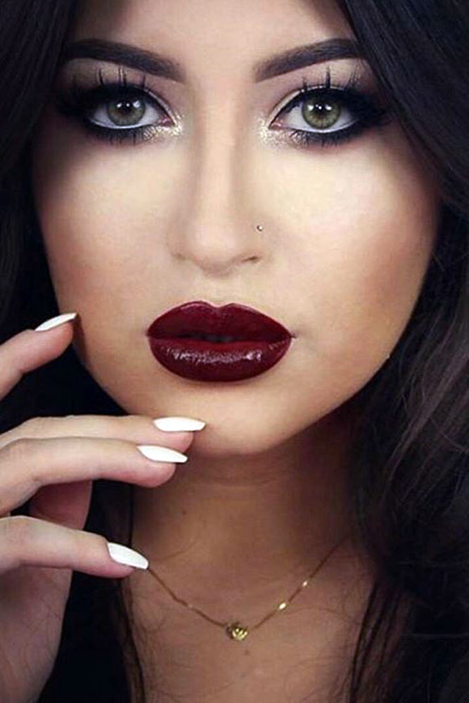 36 Cool Maroon Lipstick Trends To Impress Everybody