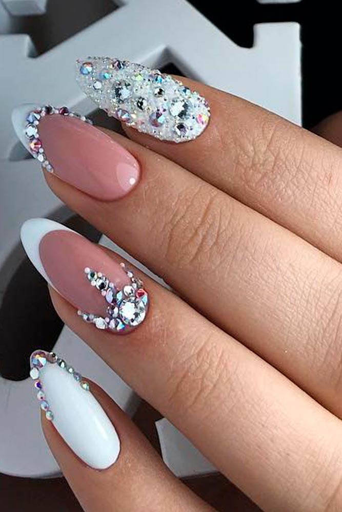 39 Exquisite Ideas Of Wedding Nails For Elegant Brides