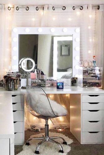 42 Makeup Vanity Table Designs To Decorate Your Home
