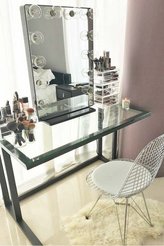 42 Makeup Vanity Table Designs To Decorate Your Home