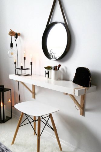 42 Makeup Vanity Table Designs To Decorate Your Home