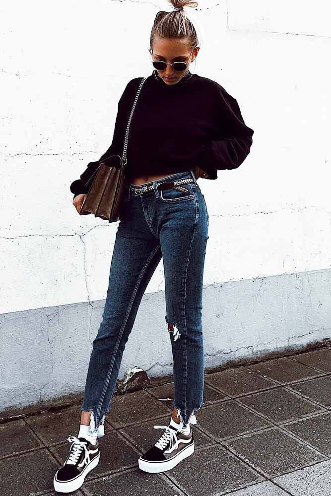 27 Cool Ways of Wearing Boyfriend Jeans