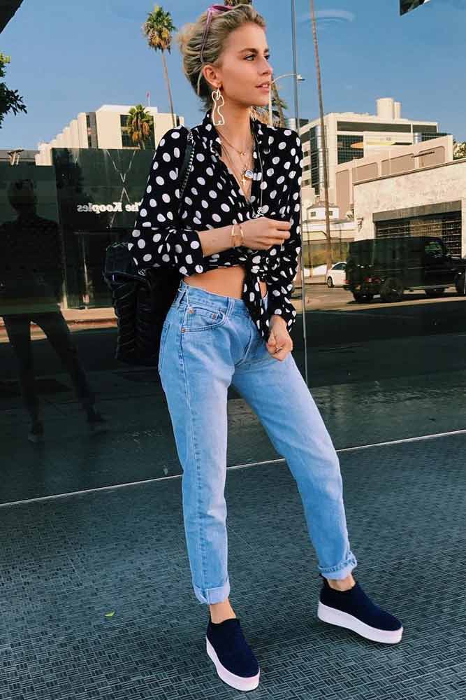 27 Cool Ways of Wearing Boyfriend Jeans