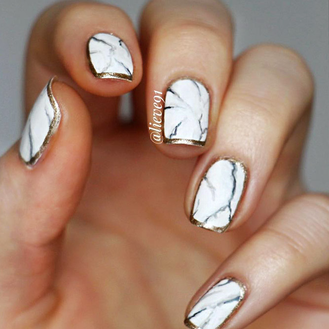 24 Fabulous White Nails Designs Worth Stealing