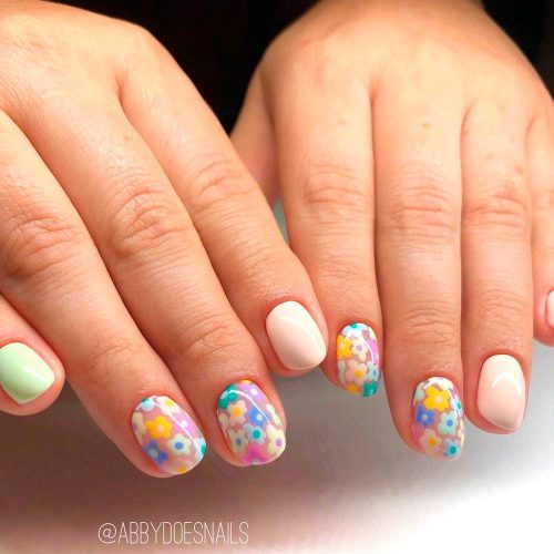 55 Colorful Easter Nails Design You Will Fall in Love With