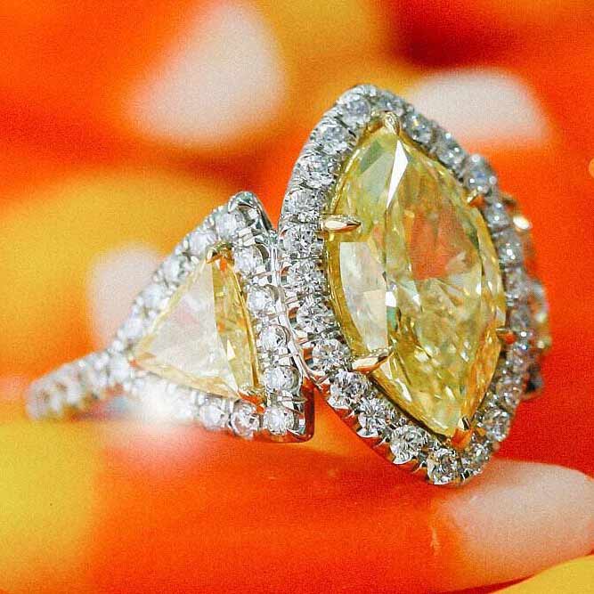 33 Yellow Diamond Engagement Rings For The Unforgettable Moment