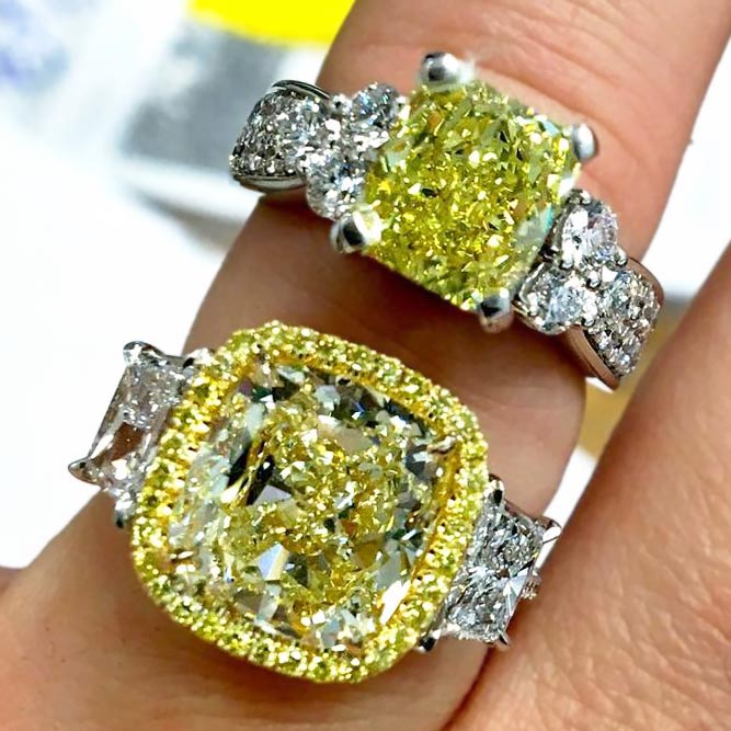 33 Yellow Diamond Engagement Rings For The Unforgettable Moment