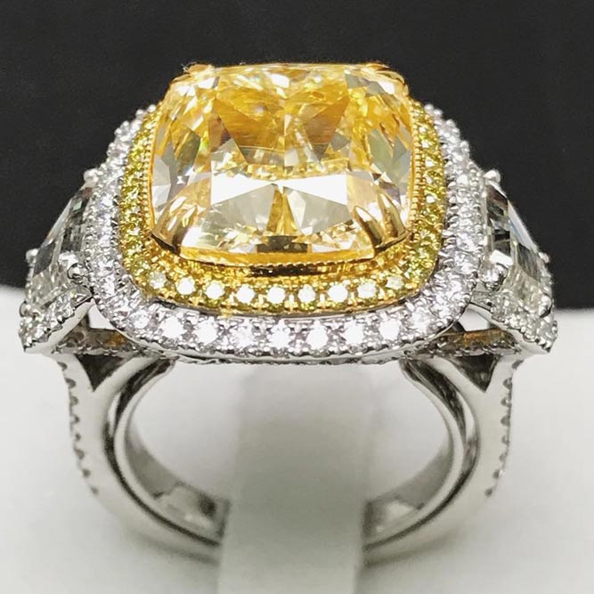 33 Yellow Diamond Engagement Rings For The Unforgettable Moment