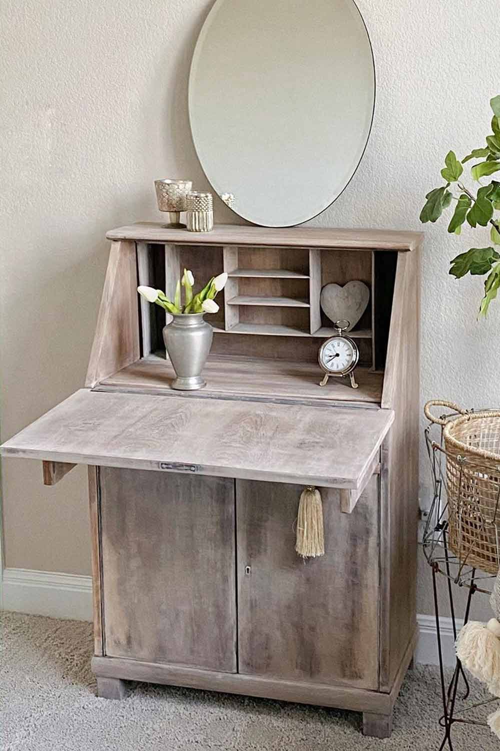 Secretary Desk Is A Beautiful And Practical Addition To Every House