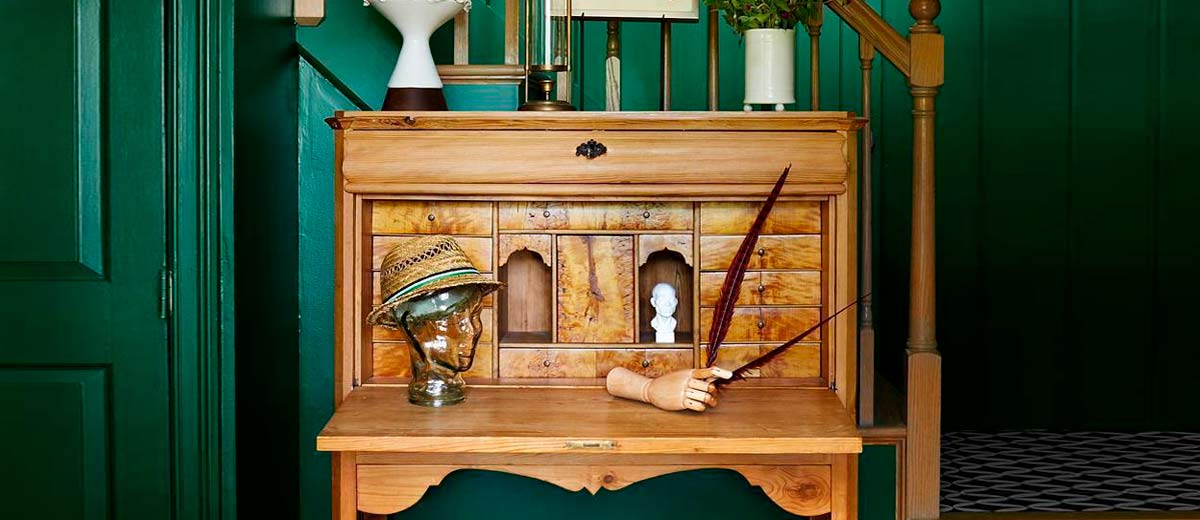 Secretary Desk Is A Beautiful And Practical Addition To Every House
