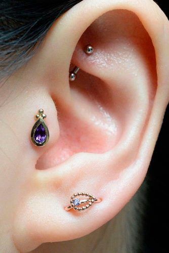 Gorgeous Tragus Piercing Looks For All Ladies’ Tastes | Glaminati.com