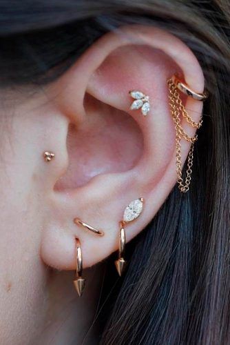 Gorgeous Tragus Piercing Looks For All Ladies’ Tastes | Glaminati.com