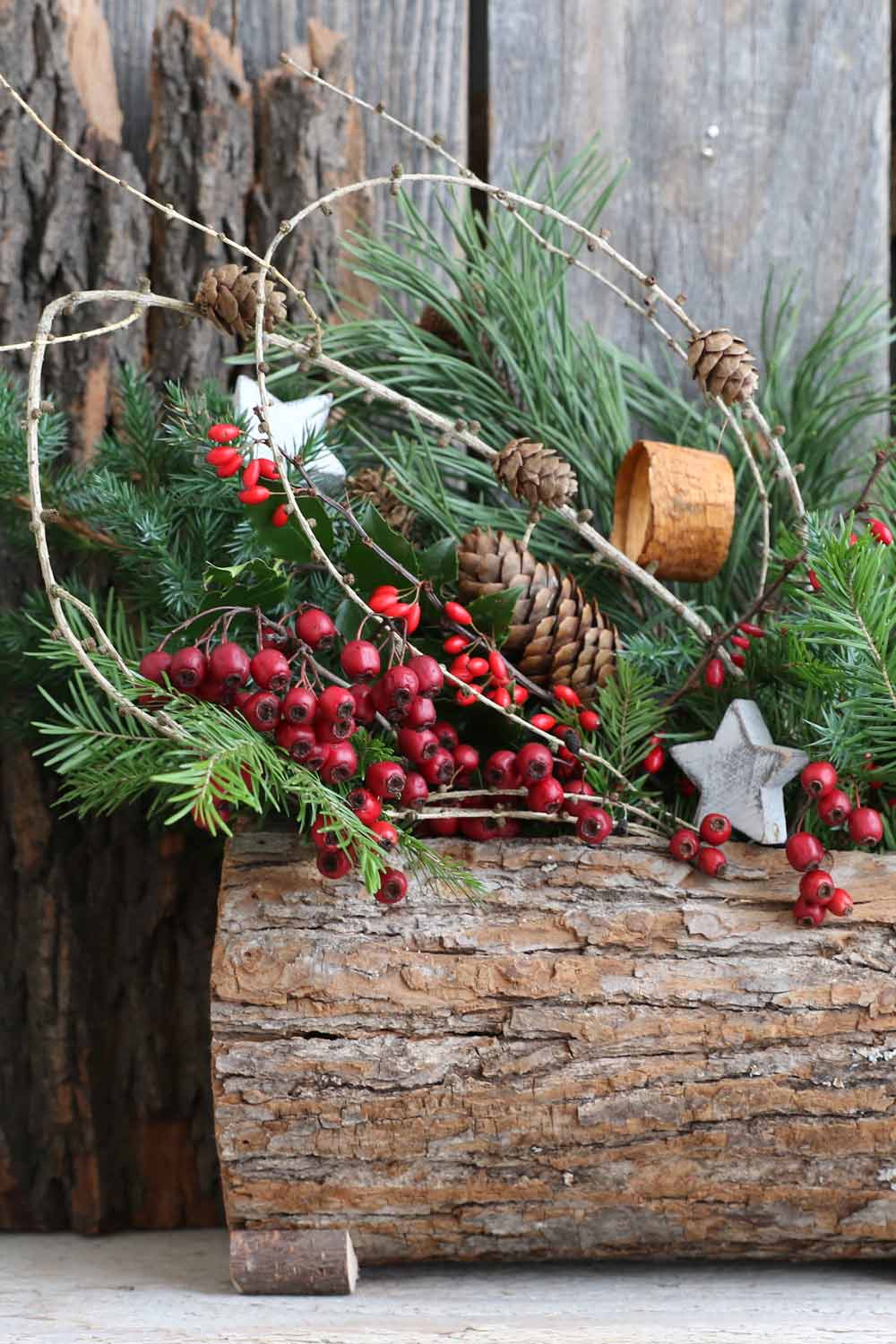 67 Rustic Christmas Decoration Ideas To Try This Year - Glaminati