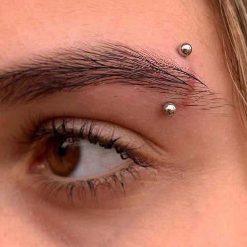 Appealing and Seductive Power of Eyebrow Piercing