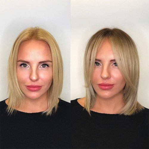 40 Beautifying Hairstyles for Big Forehead