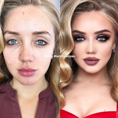 40+ Incredible Before And After Makeup Transformations