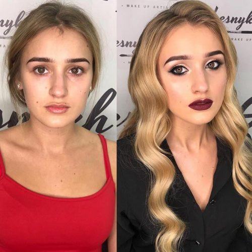 40+ Incredible Before And After Makeup Transformations