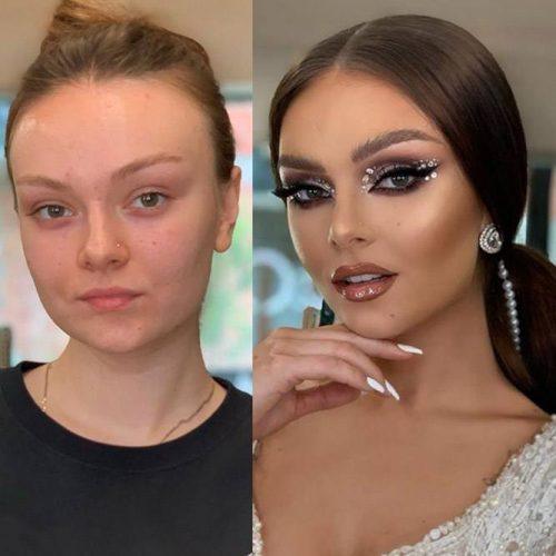 40+ Incredible Before And After Makeup Transformations