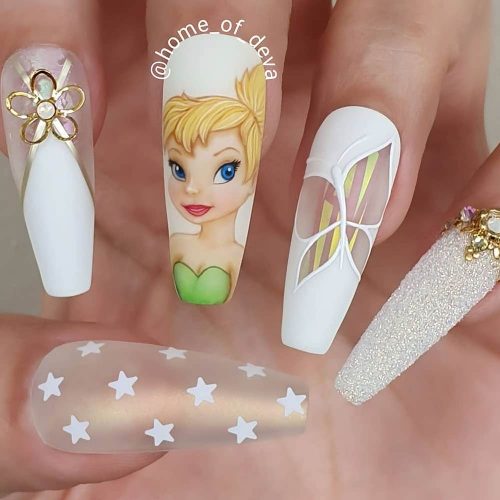 Intricate Disney Nails to Cherish the Child Within You