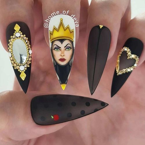 Intricate Disney Nails to Cherish the Child Within You
