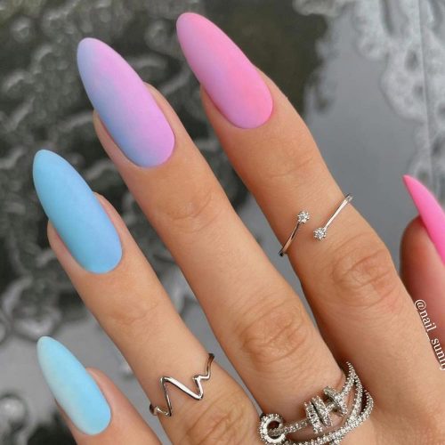 58 Elegant Looks For Matte Nails Every Girl Will Want To Copy