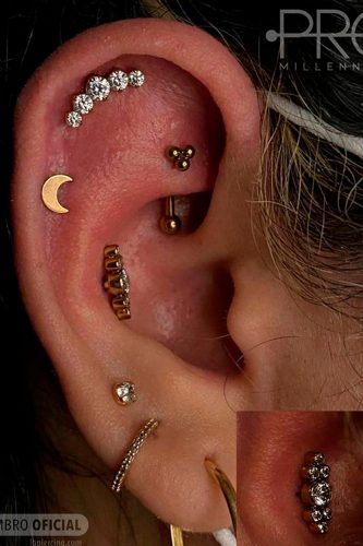 Basic Peculiarities and Tips Concerning a Rook Piercing - Glaminati