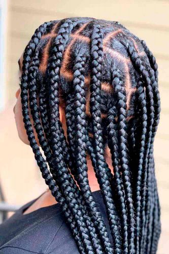 Box Braid Styling Ideas For Most Exquisite Tastes