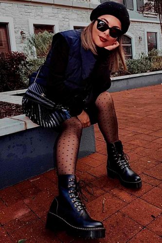 20+ Cute Combat Boots Outfits To Try This Year - Glaminati