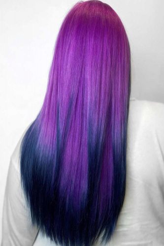 35 Blue And Purple Hair Looks That Will Amaze You