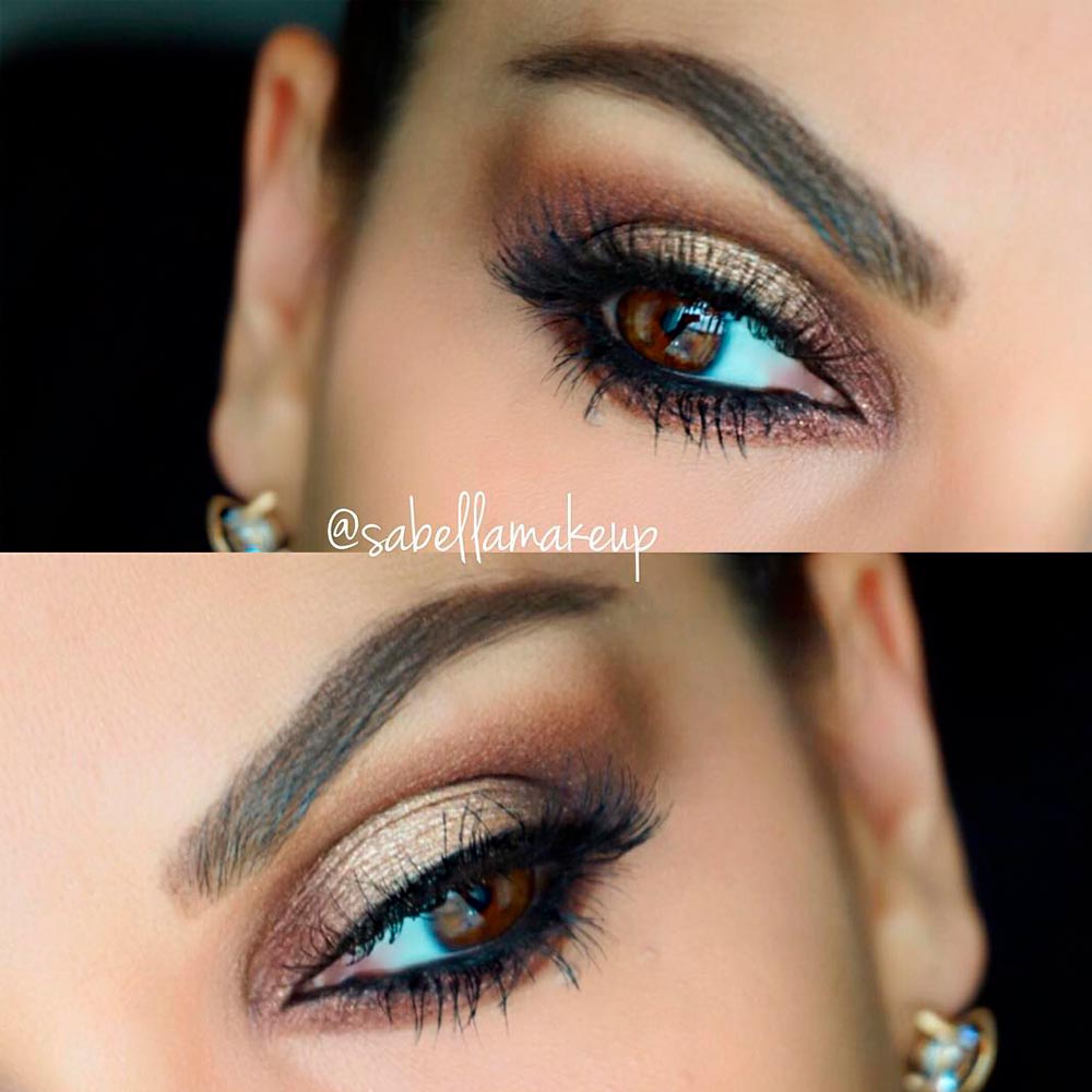 60 Brown Eyes Makeup Looks You Should Definitely Try - Glaminati