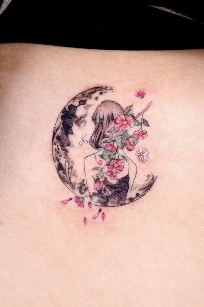 43 Moon Tattoo Designs that Illuminate Your Skin + FAQ
