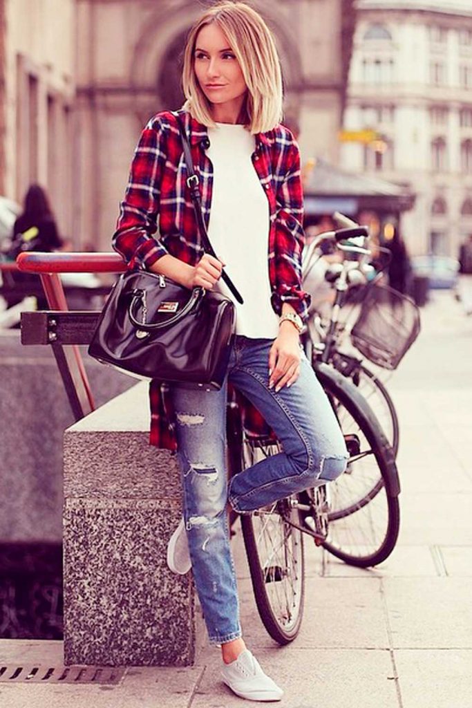 47 Flannel Fall Outfits For Your Perfect Look