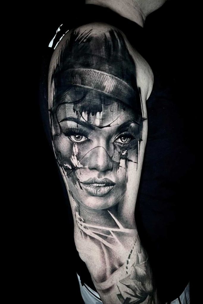 Trash Polka Tattoo As a Bold and Unique Ink for the Adventurous