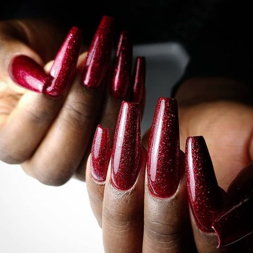 50 Coffin Nails Designs and Ideas Inspired by Celebrities