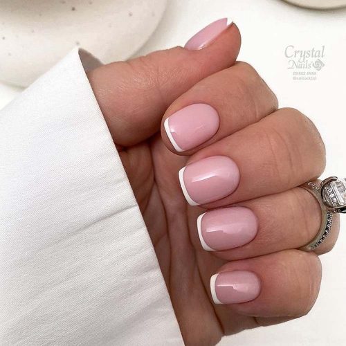 74 French Manicure Designs To Modernize The Classic Mani