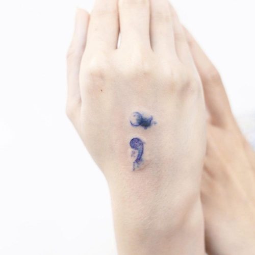 Semicolon Tattoo: Symbolism, Meanings and Inspirations