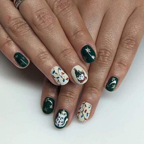 30 New Years Nails: Fresh and Inspiring Holiday Nails Designs