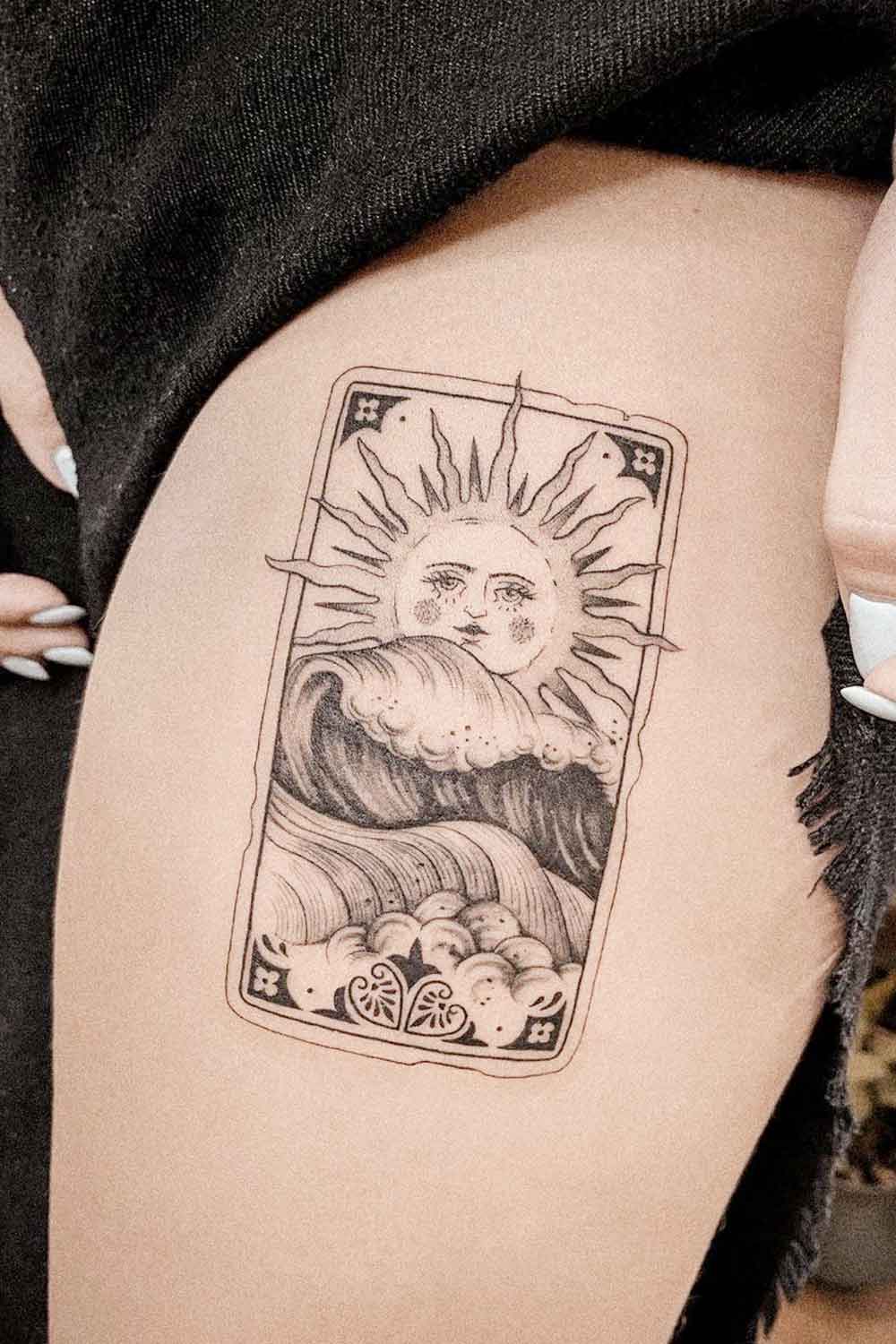 31 Best Sun Tattoo Ideas for Bright Spirits